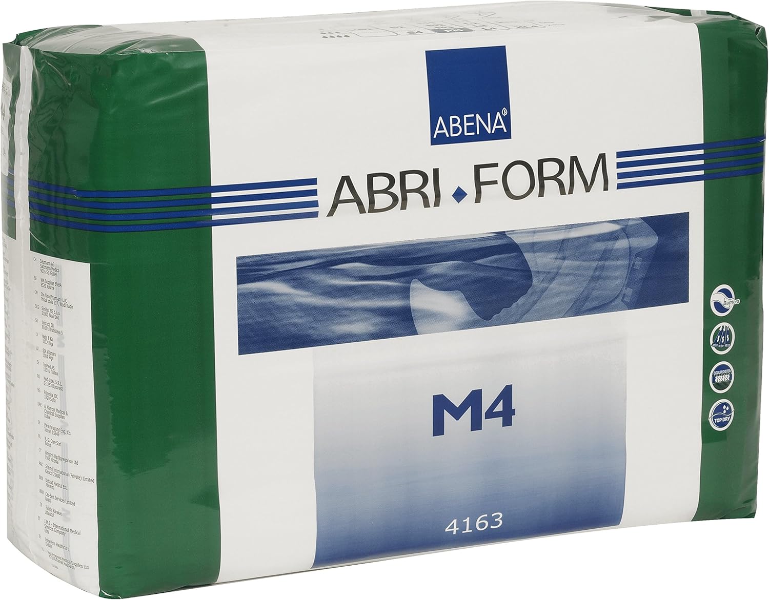 Amazon.com: Abena Abri-Form Comfort Plastic-Backed Briefs, Level 4 ...