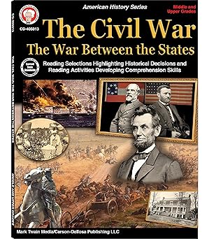 Amazon.com: Mark Twain The Civil War Social Studies Workbook, American ...