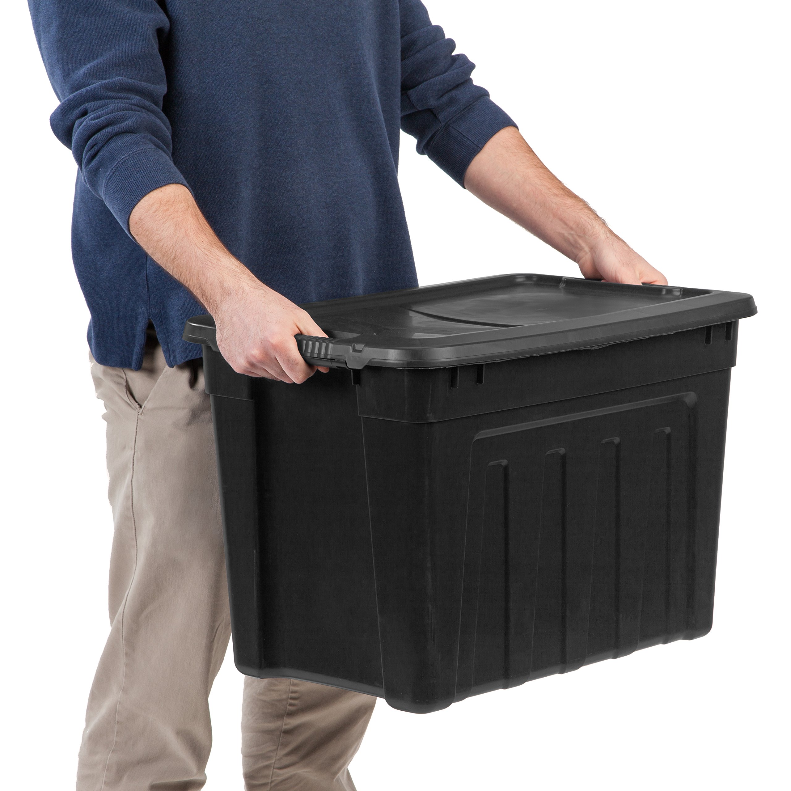 Snapklik.com : IRIS USA 20 Gallon Utility Totes