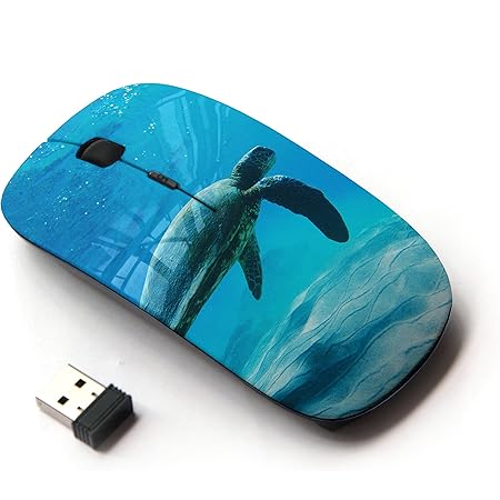 Amazon.com: KOOLmouse [ Optical 2.4G Wireless Mouse ] [ Tortoise Turtle ...