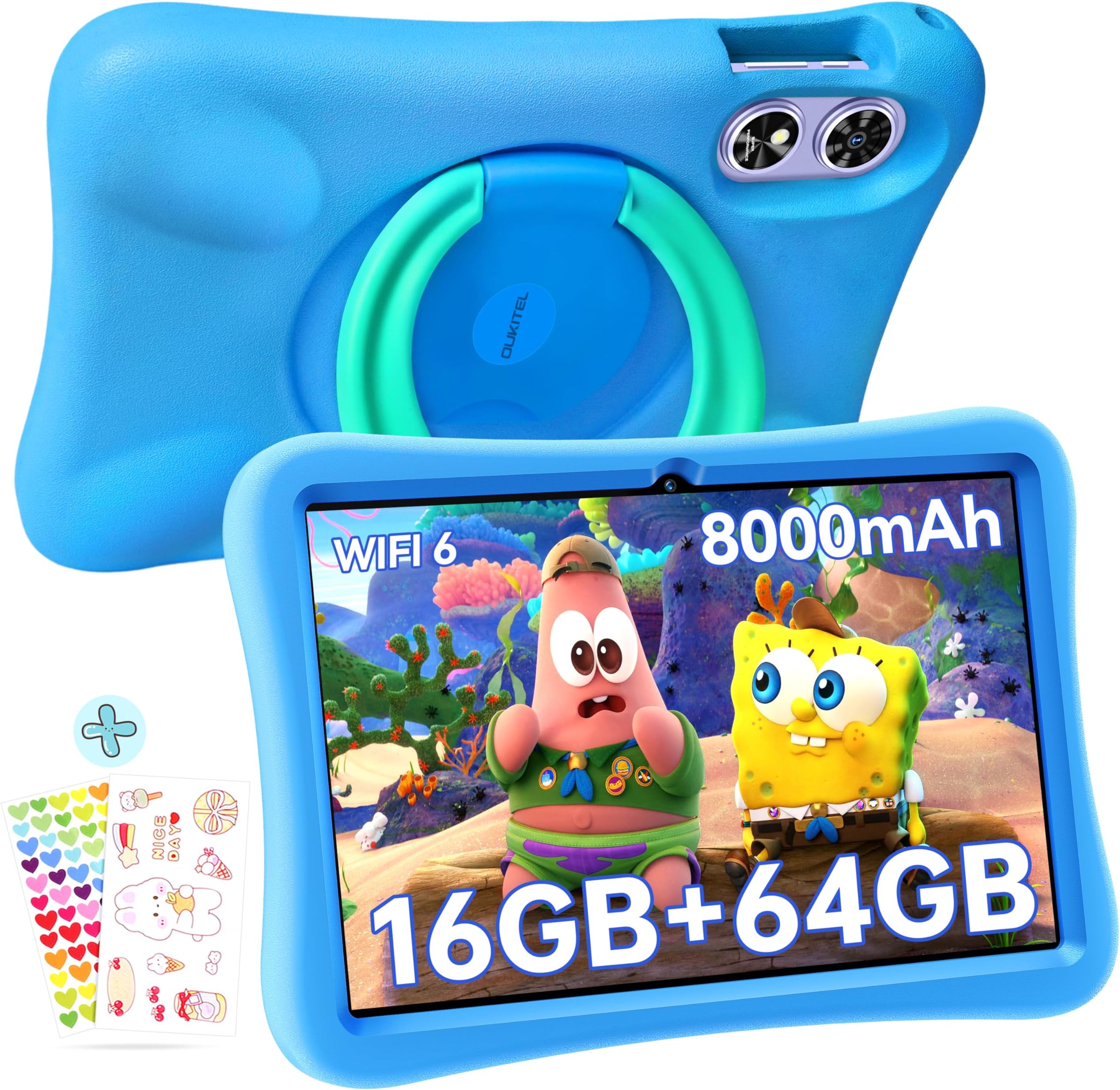 OUKITEL OT6 Kids Tablet, Android 13 Tablet for Kids 10.1-inch Display ...