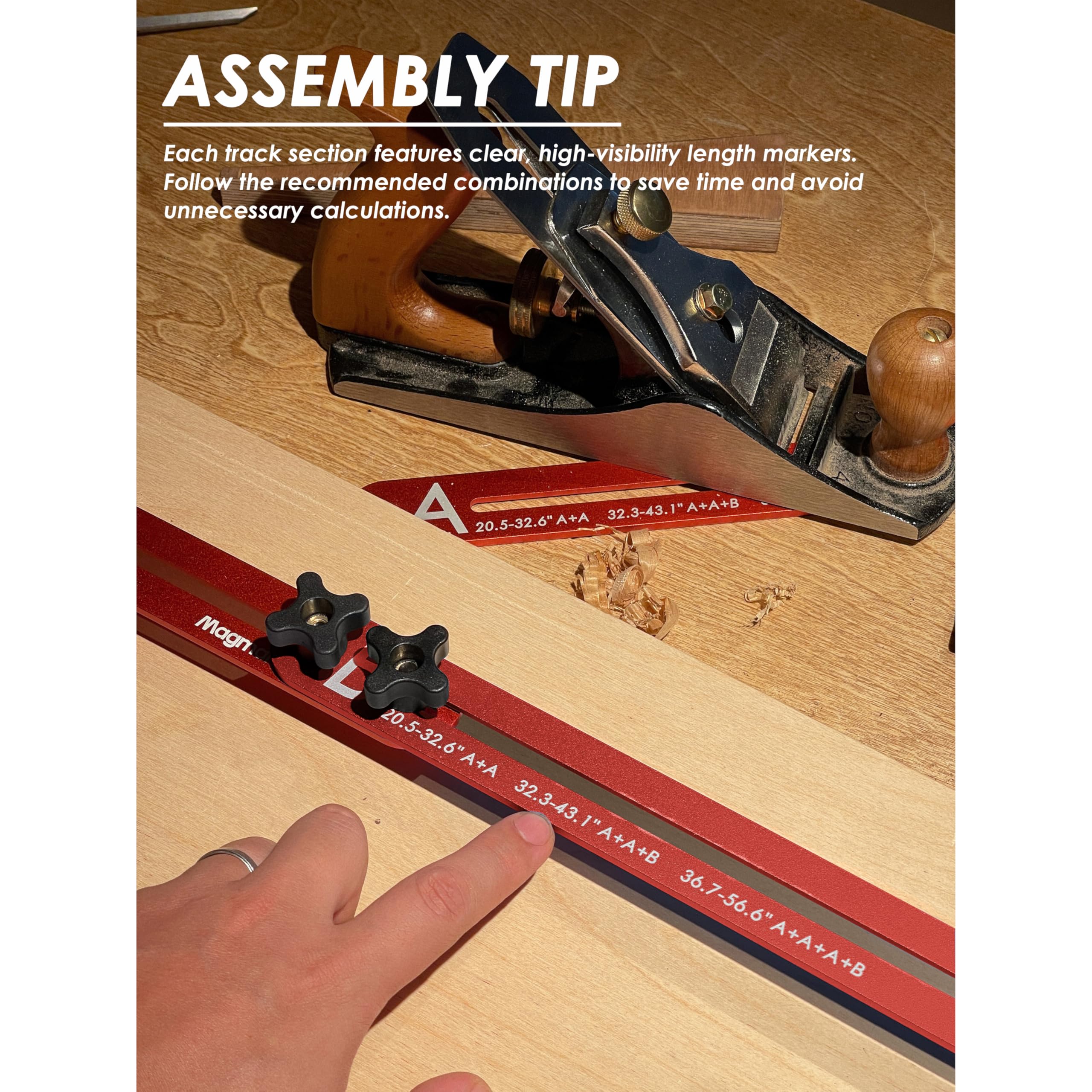 Snapklik.com : Magmaniac Stair Tread Template Tool Clamp System Stair ...