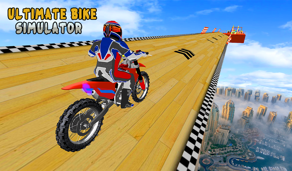 Ramp Bike Impossible Racing Games: Extreme Grand Track Auto Highway ...