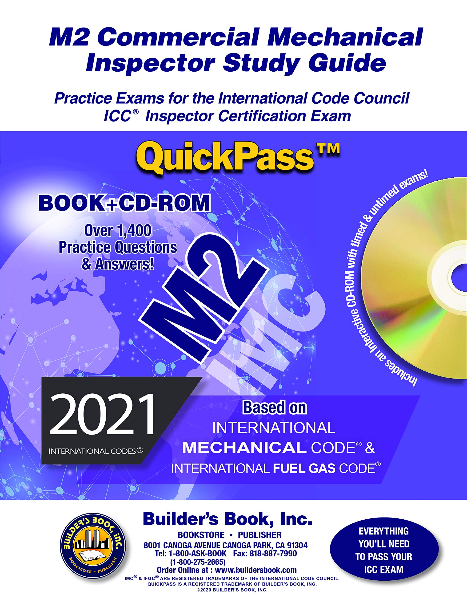 M2 Commercial Mechanical Inspector QuickPass Study Guide Based On 2021 ...