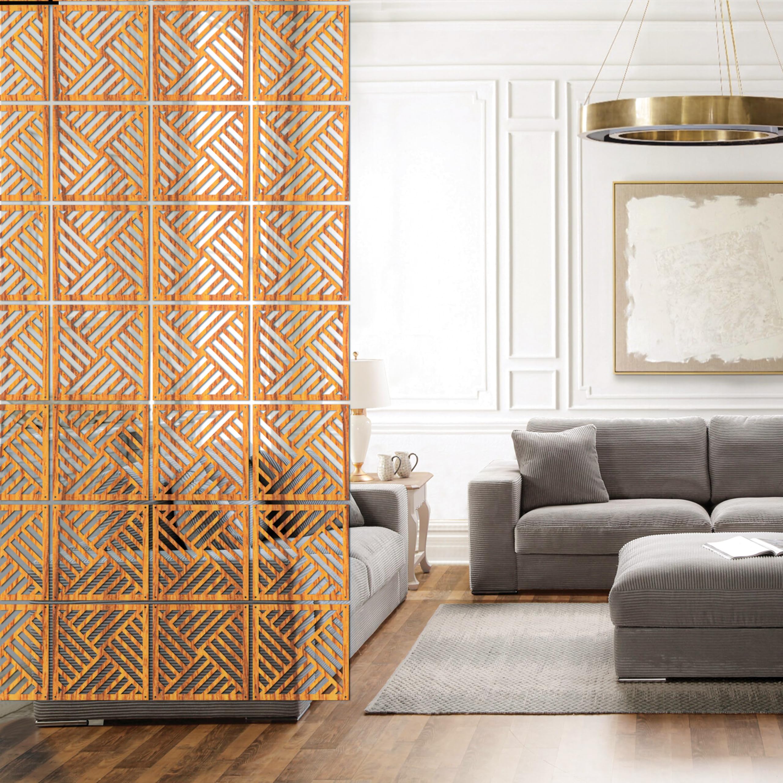 Diy Wall Divider Screen Divide And Conquer: DIY Privacy Screen And