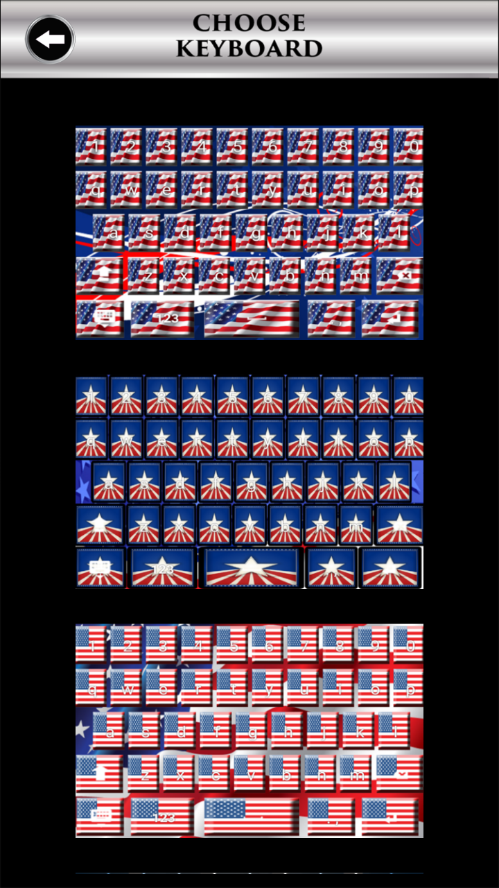 American Keyboards - App on Amazon Appstore