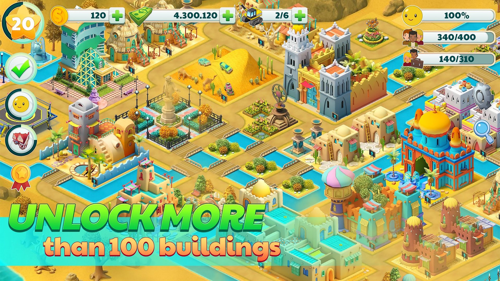 Town City - Village Building Sim Paradise Game 4 U - App on Amazon Appstore