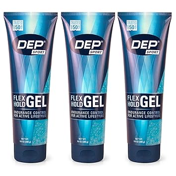 Amazon.com : DEP Sport Endurance Hair Styling Gel, 9.8 Ounce (Pack of 3 ...