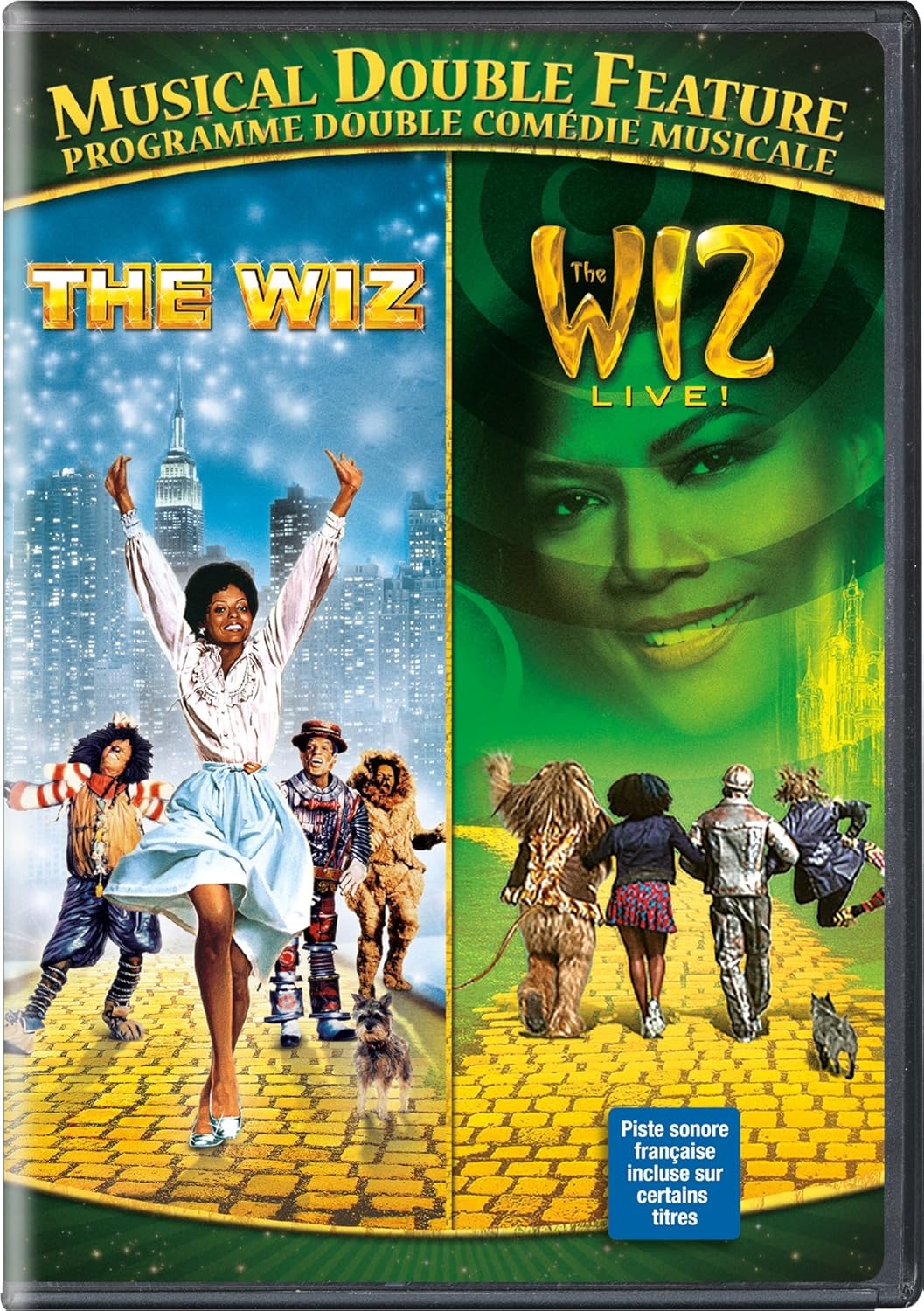 The Wiz / The Wiz Live! Musical Double Feature [DVD]: Amazon.ca: Diana ...