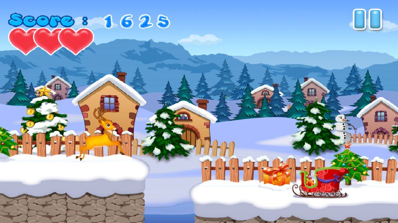 Reindeer Run FREE - Addictive Animal Running Game:Amazon.com:Appstore ...