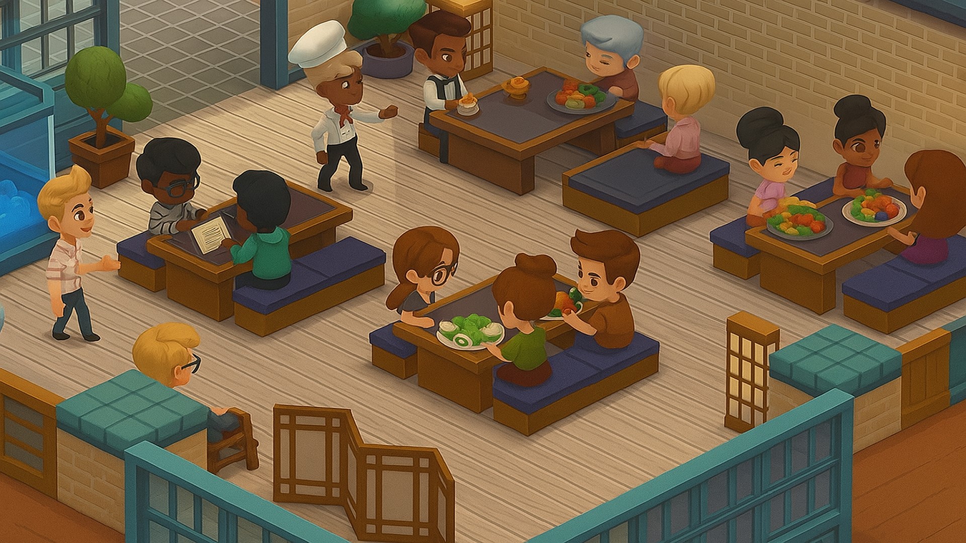 My Restaurant Idle Tycoon Sim: Build, Expand & Manage a Kitchen Empire ...