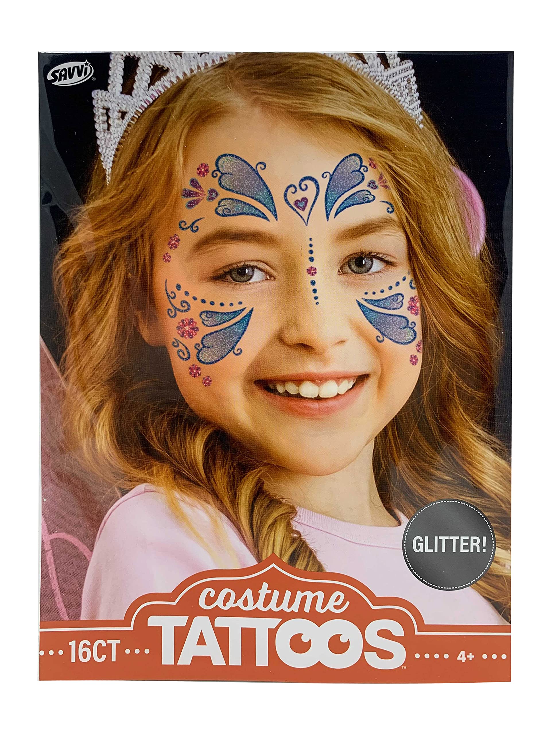 Halloween Temporary Tattoos For Kids Kids Temporary Tattoos Face ...