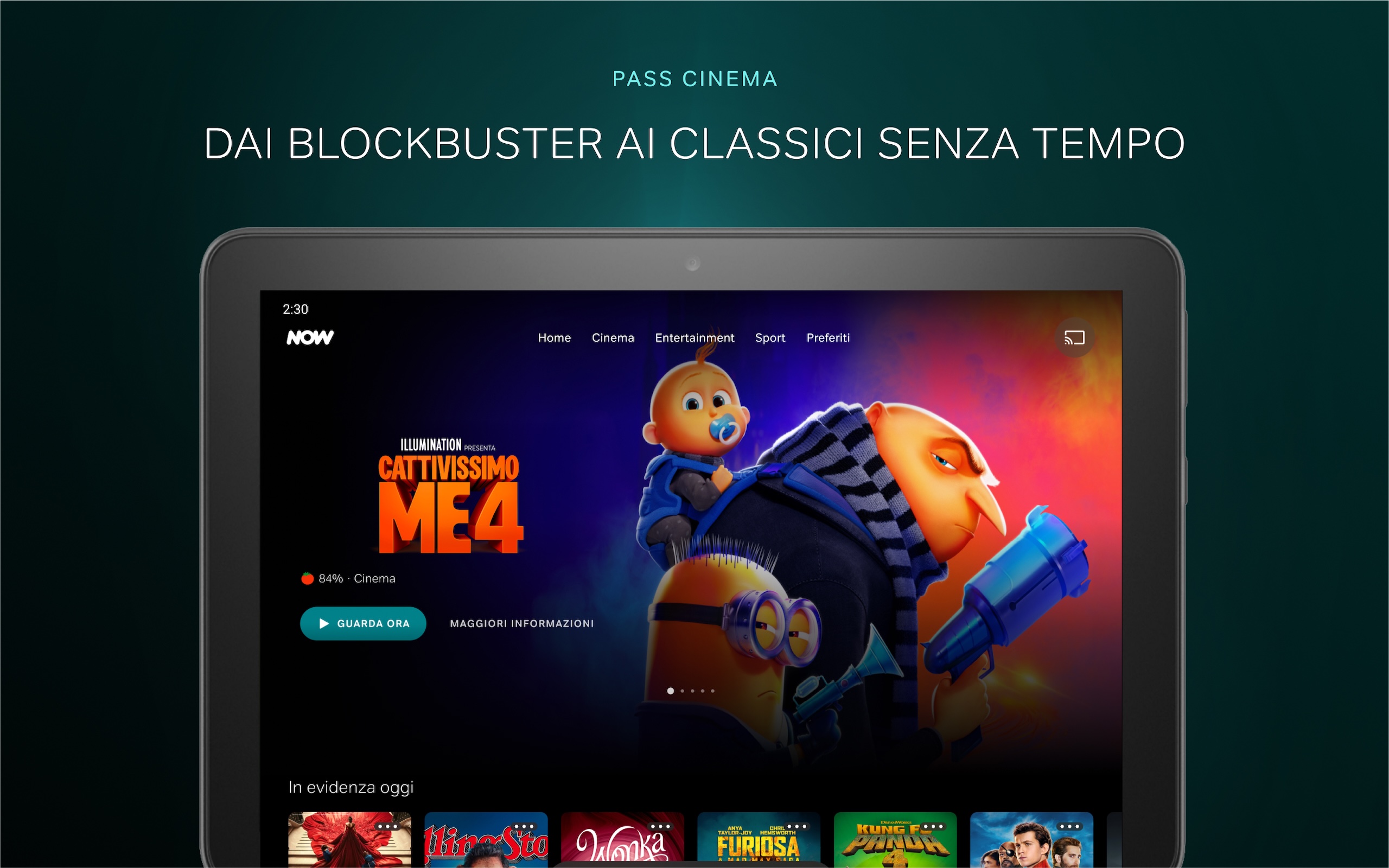 NOW: app su Amazon Appstore