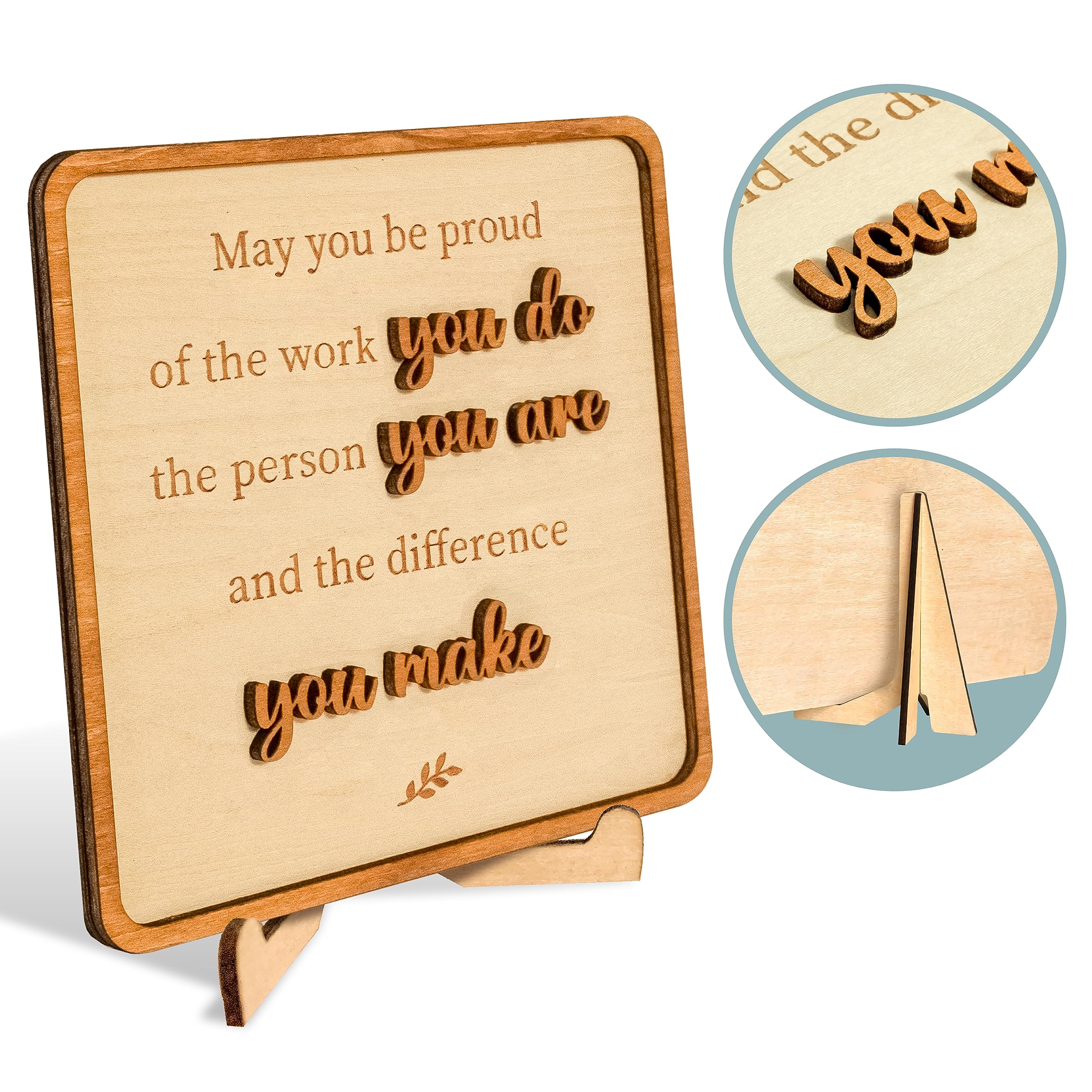 Amazon.com: WOODAMORE Thank You Gifts for Coworkers - Employee ...