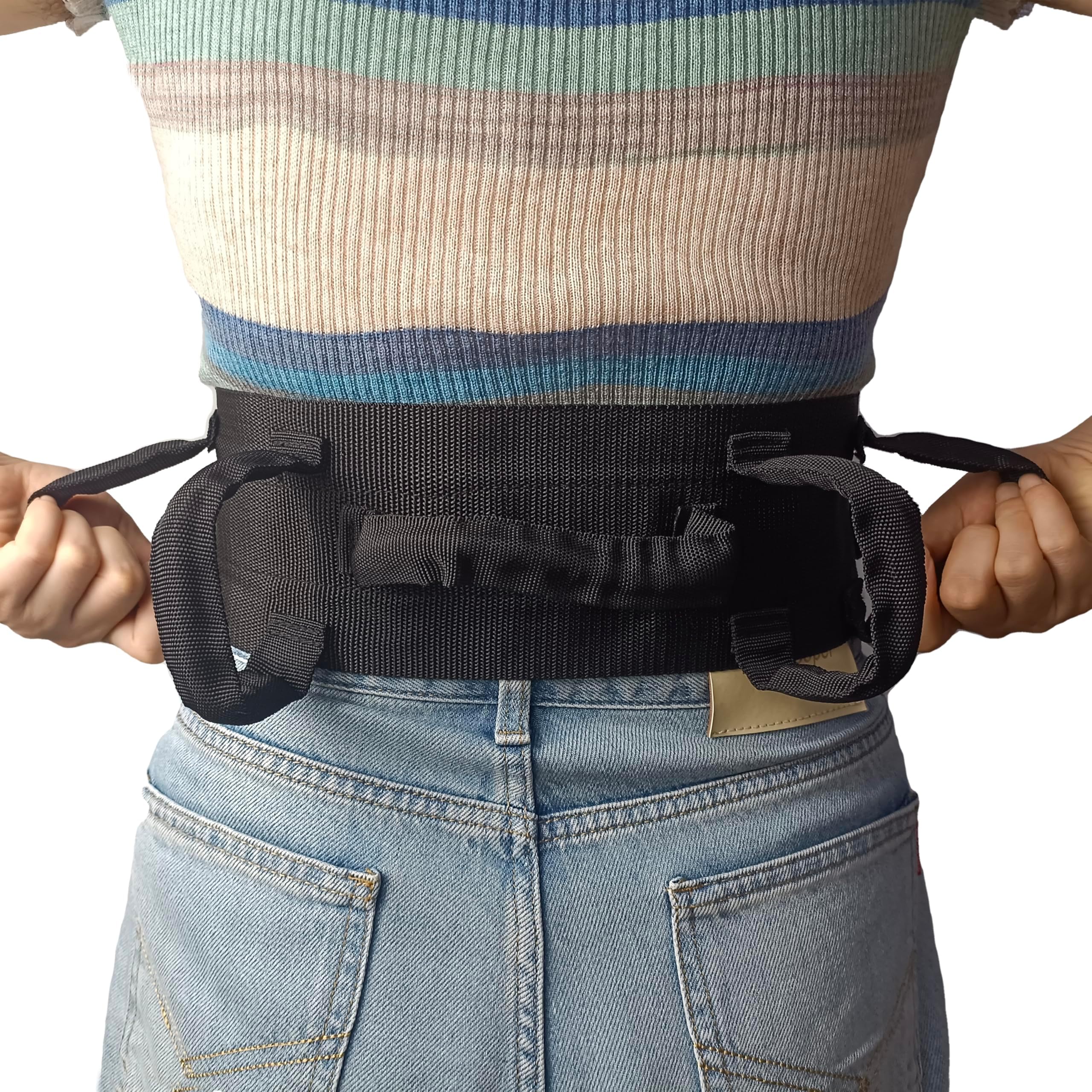 Amazon.com: Healthible Transfer Belts for Lifting Seniors - Gait Belt ...
