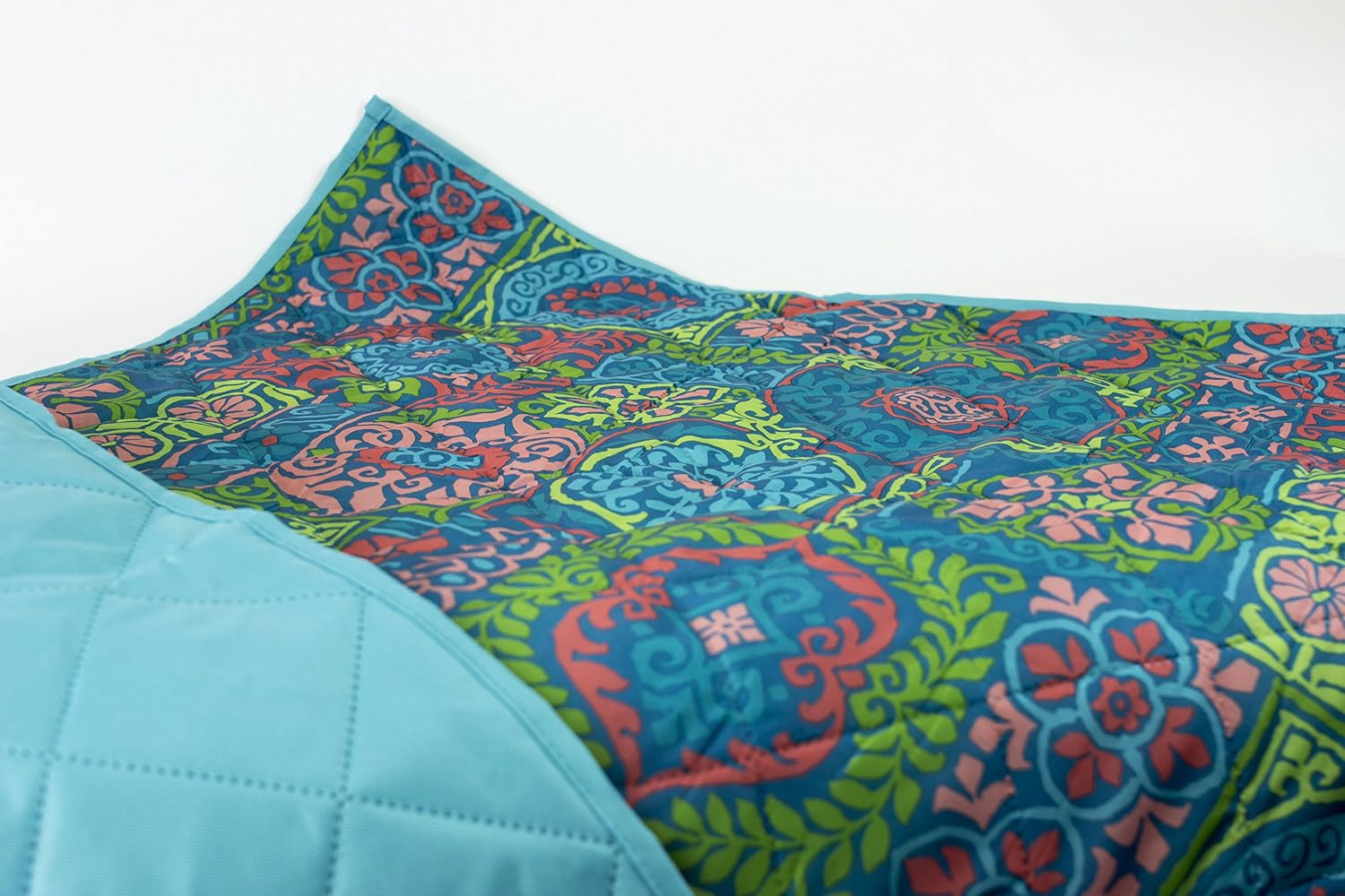 Amazon.com : Outdoor Blanket with Water Repellent Backing : Patio, Lawn ...