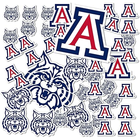 Amazon.com: University of Arizona Wildcats UA Sticker Vinyl Decal ...