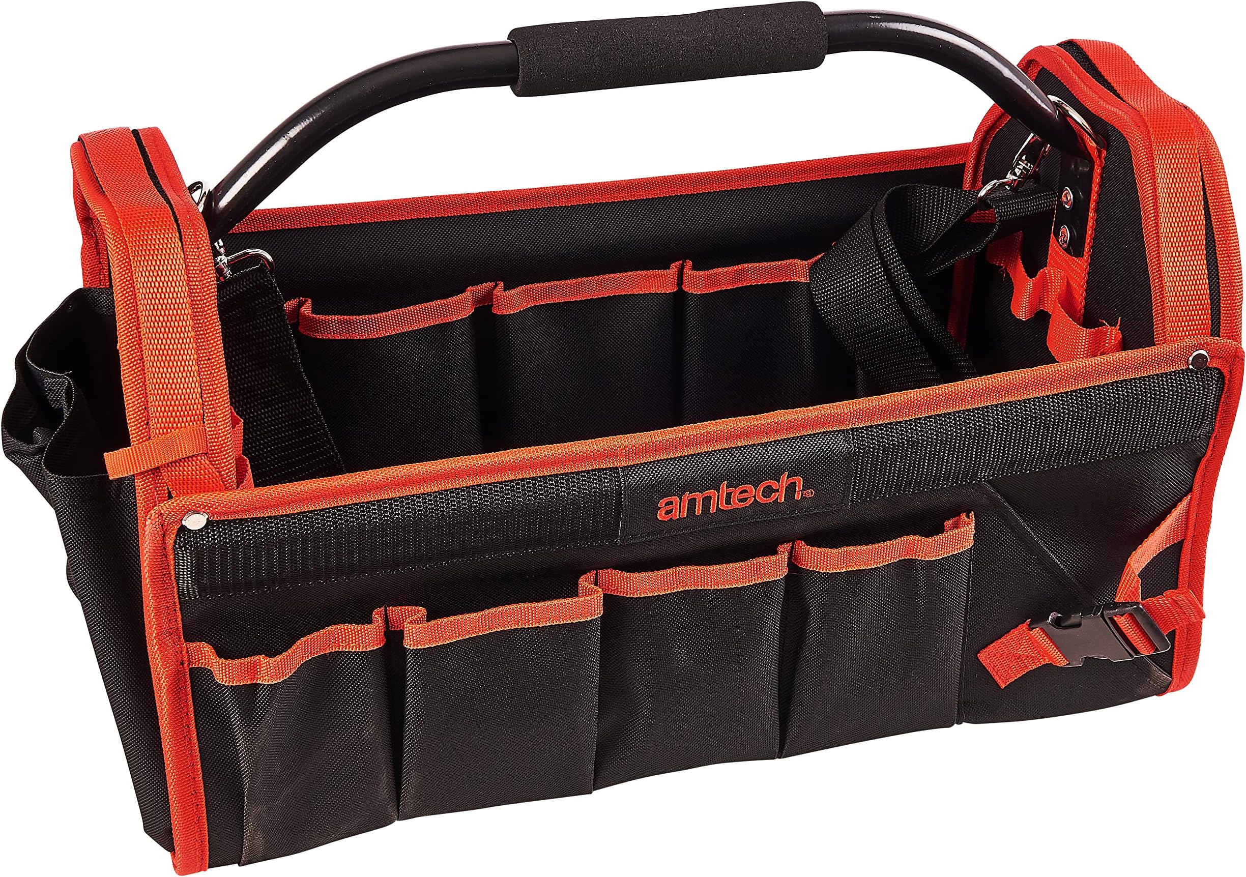 Amtech N0545 450mm (18") Tool caddy holdall : Amazon.co.uk: DIY & Tools