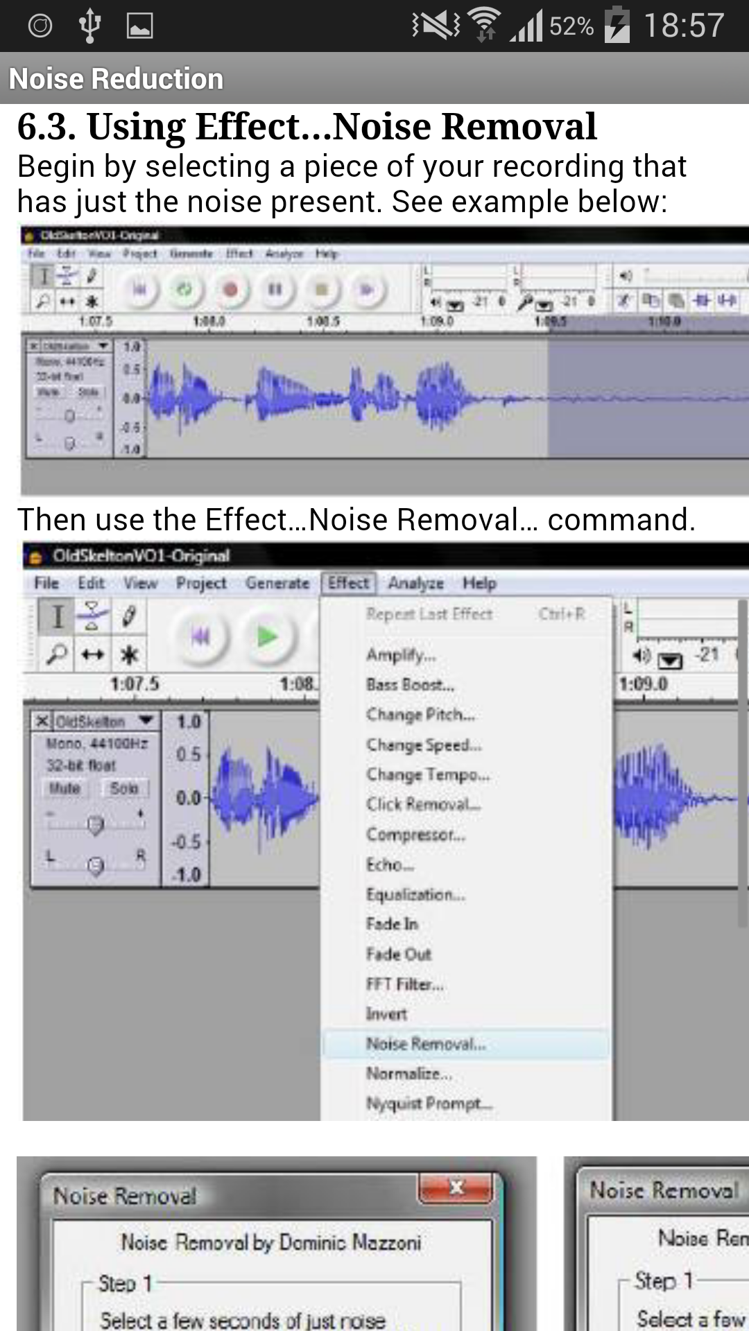 Audacity Tutorials:www.amazon.com:Appstore for Android