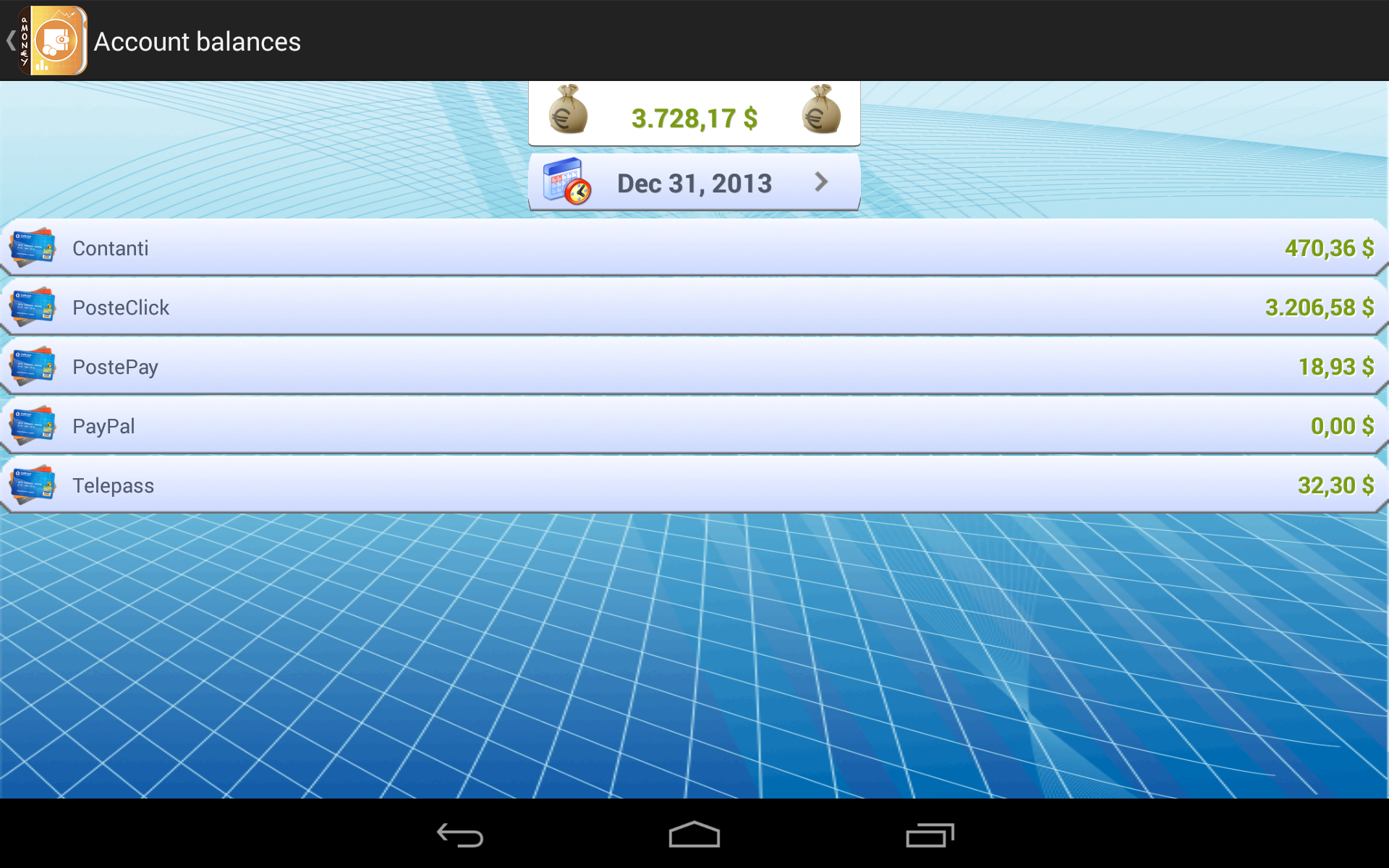 aMoney - Money Management - App on Amazon Appstore