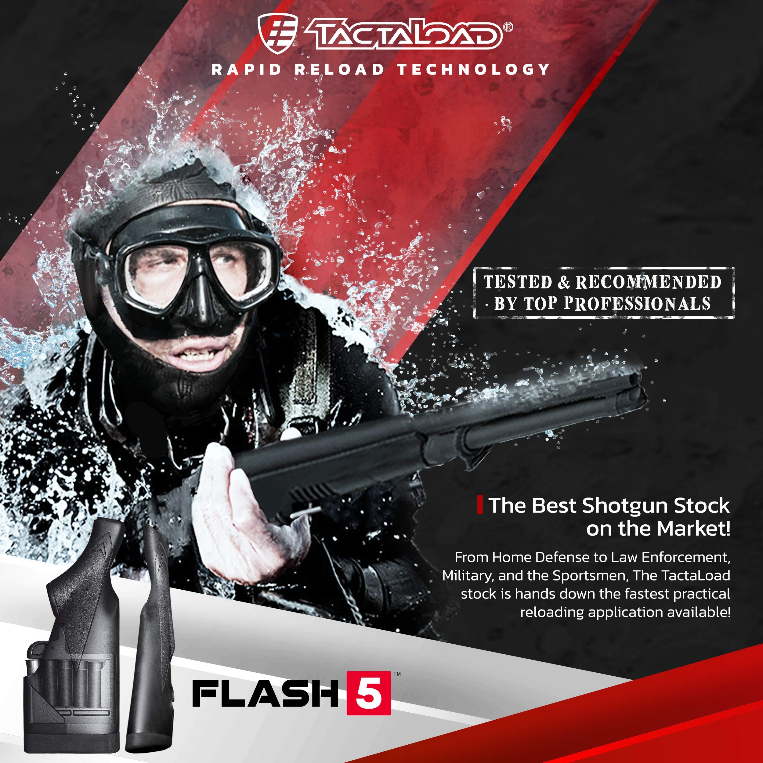 TACTALOAD Flash-5 Stock with...B08P7PRDBM | Encarguelo.com