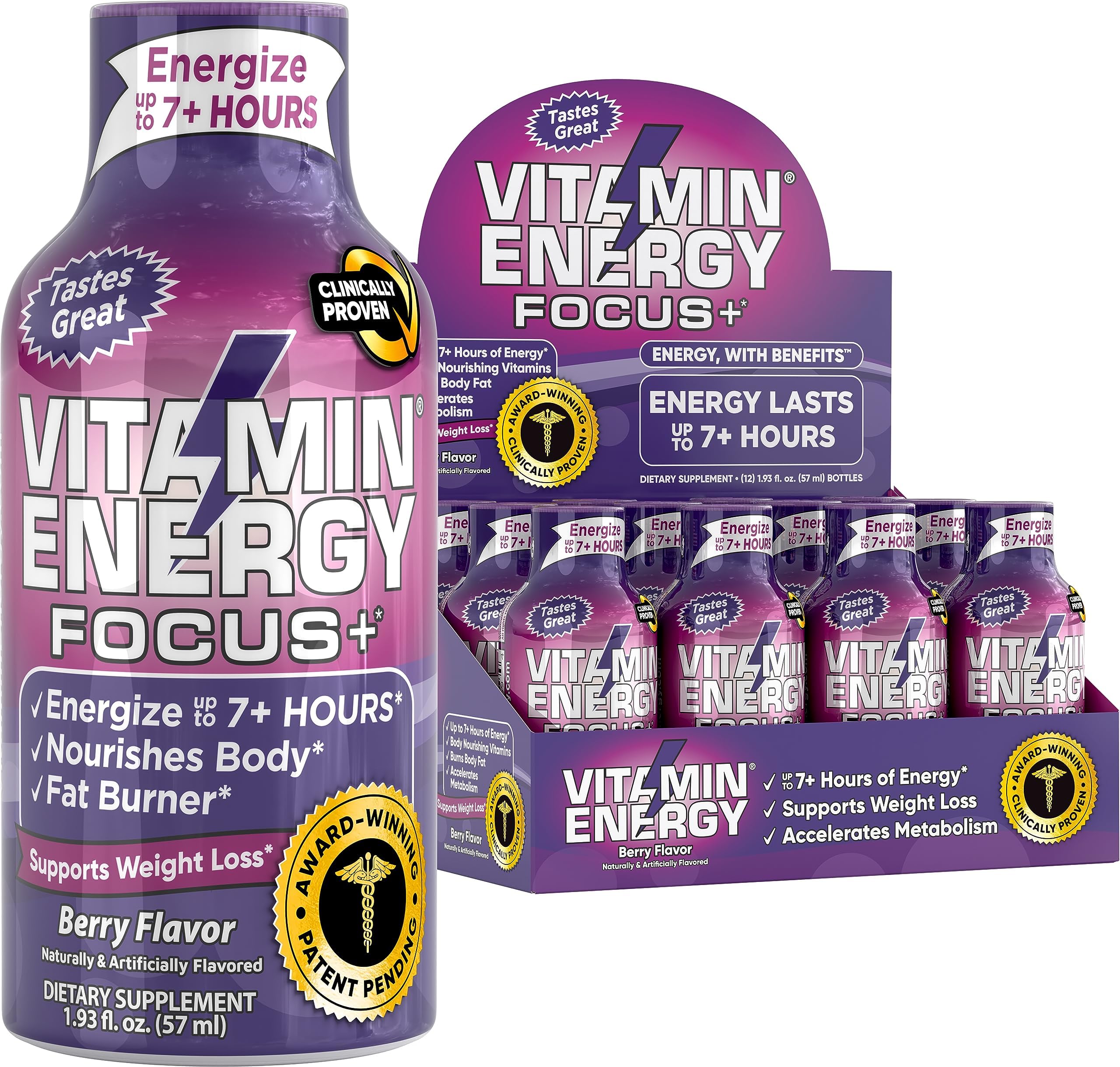 Amazon.com: Vitamin Energy Variety | Wellness Shots | Natural Healthy ...