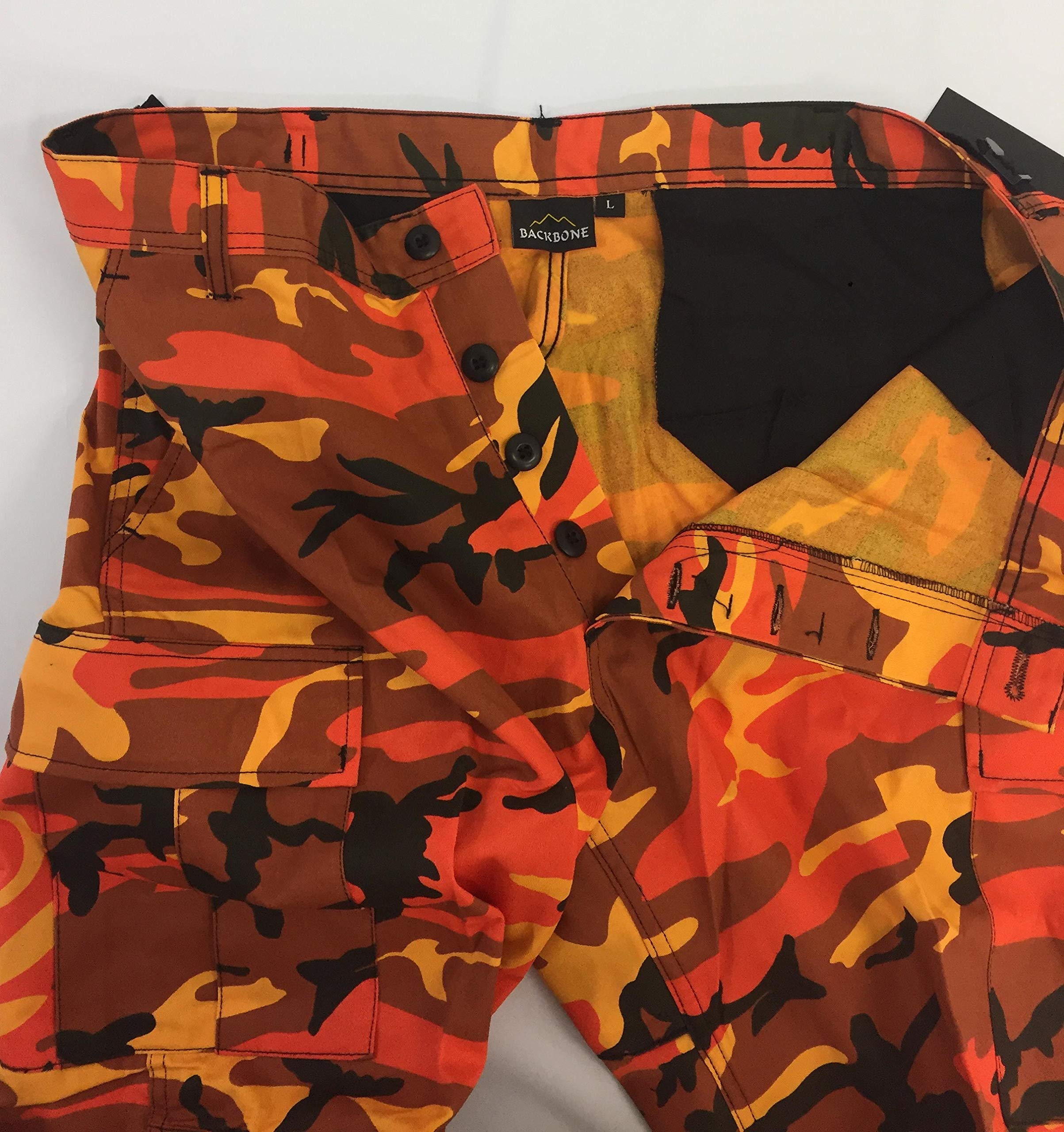 Snapklik.com : BACKBONE Mens Fashion Bright Camouflage Cargo Pants ...