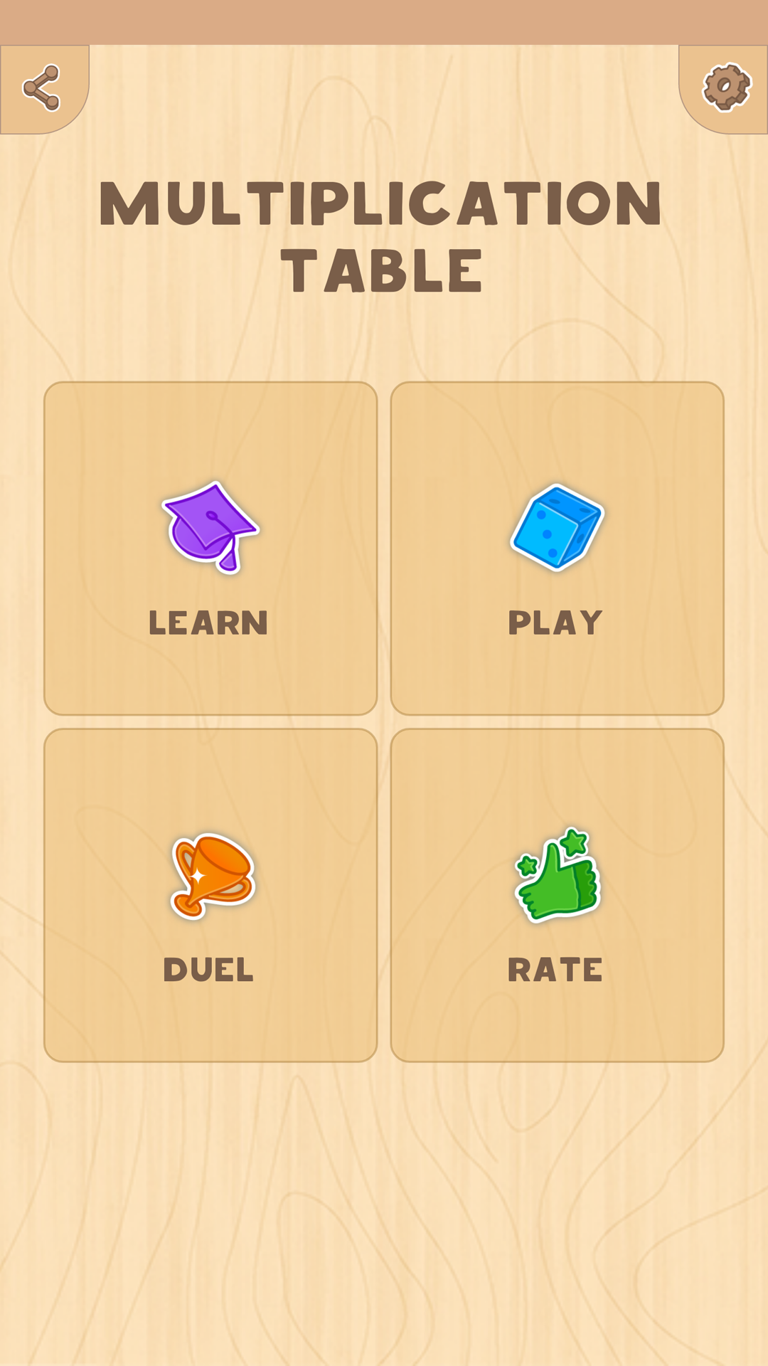 Multiplication table - App on Amazon Appstore