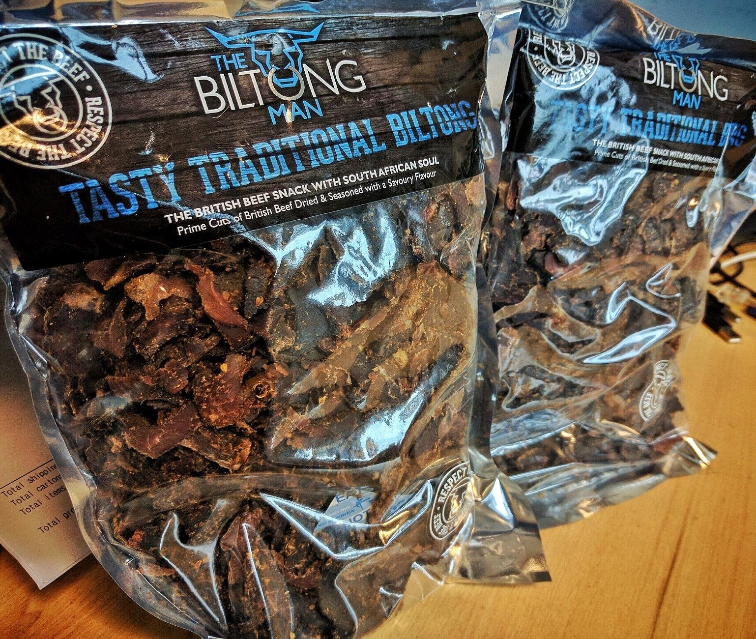 The Biltong Man | Tasty Traditional Fatty Beef Biltong | (800, Grams ...