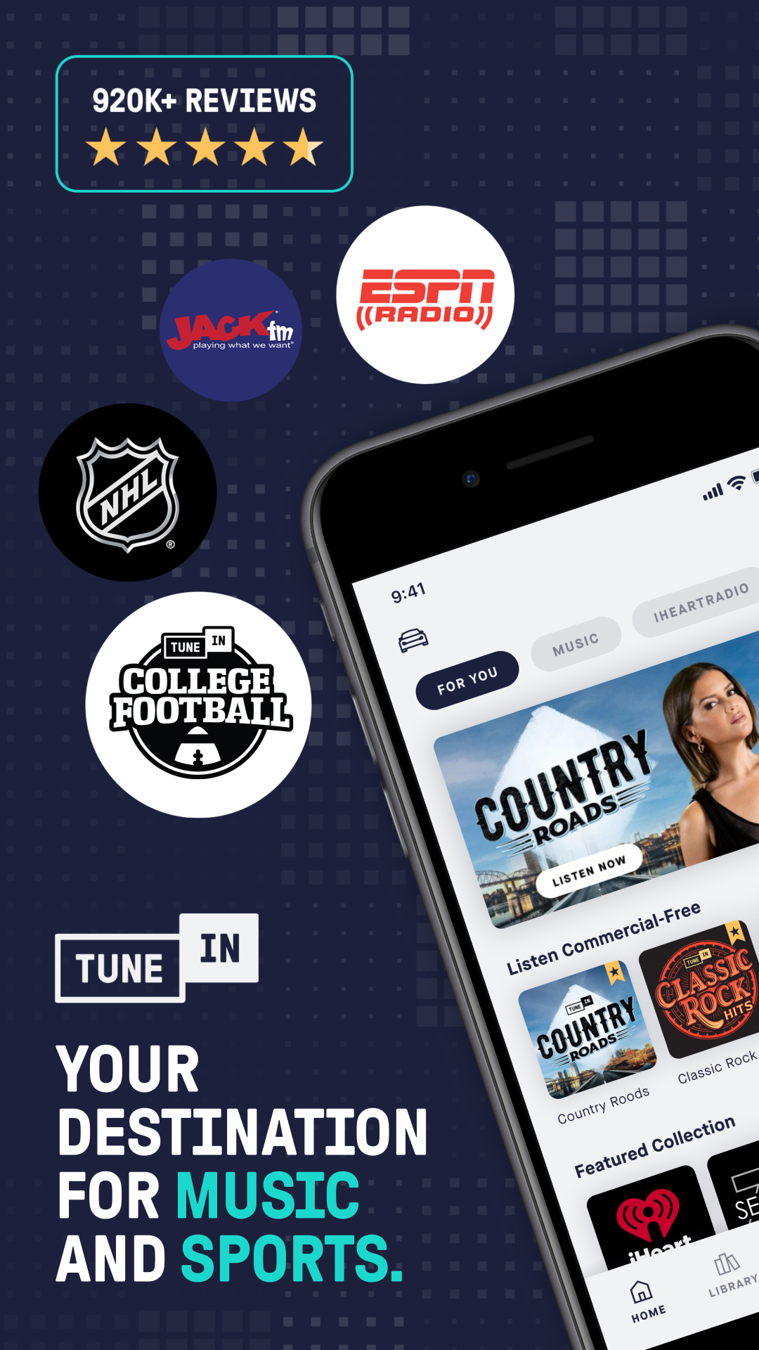 TuneIn Radio - App on Amazon Appstore