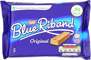 Nestlé Blue Riband Milk Chocolate Biscuit Multipack 19.3 g (Pack of 14 ...