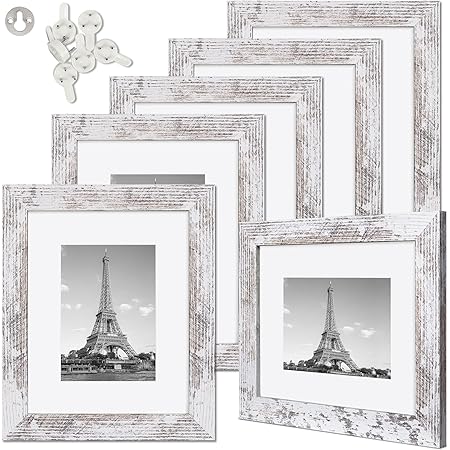 Amazon.com - upsimples 8x10 Picture Frames with High Definition Glass,Display Pictures 5x7 with ...