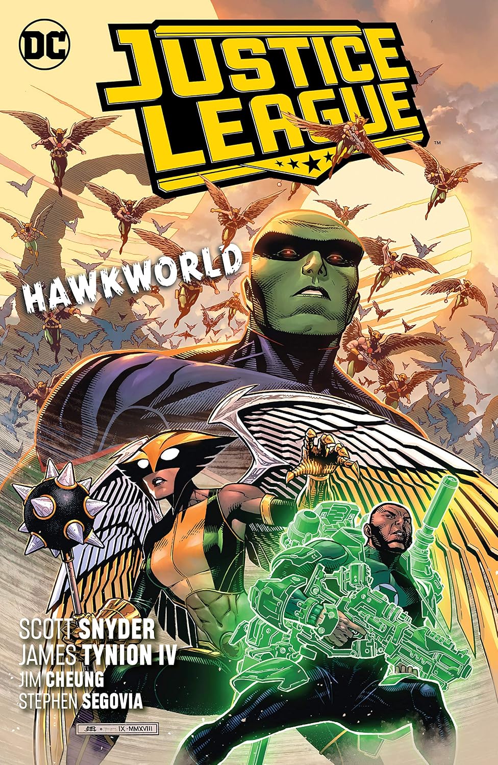 Justice League (2018-) Vol. 3: Hawkworld eBook : Tynion, James, Snyder ...