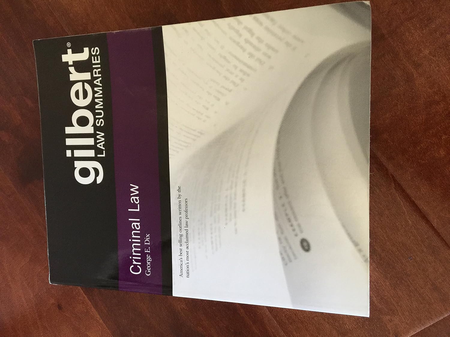 Amazon.com: Criminal Law (Gilbert Law Summaries): 9780314194305: Dix ...