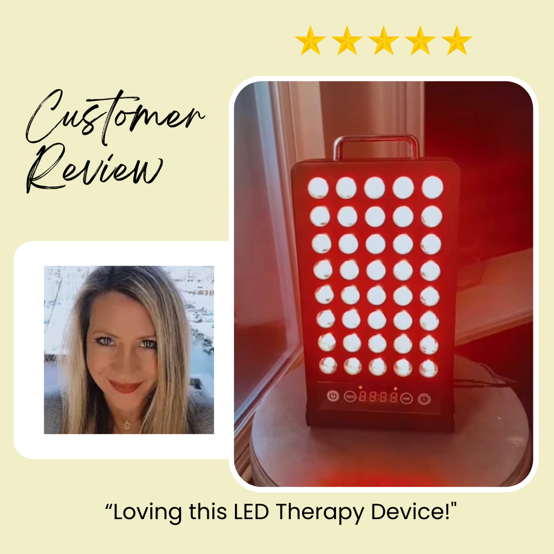 Watch The LED Infrared Light Therapy Device You Need! Loving this! on ...