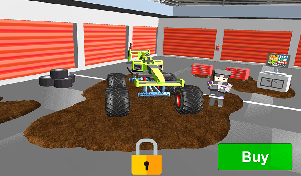 Block Monster Truck Mania - Race and Stunt! - App on Amazon Appstore