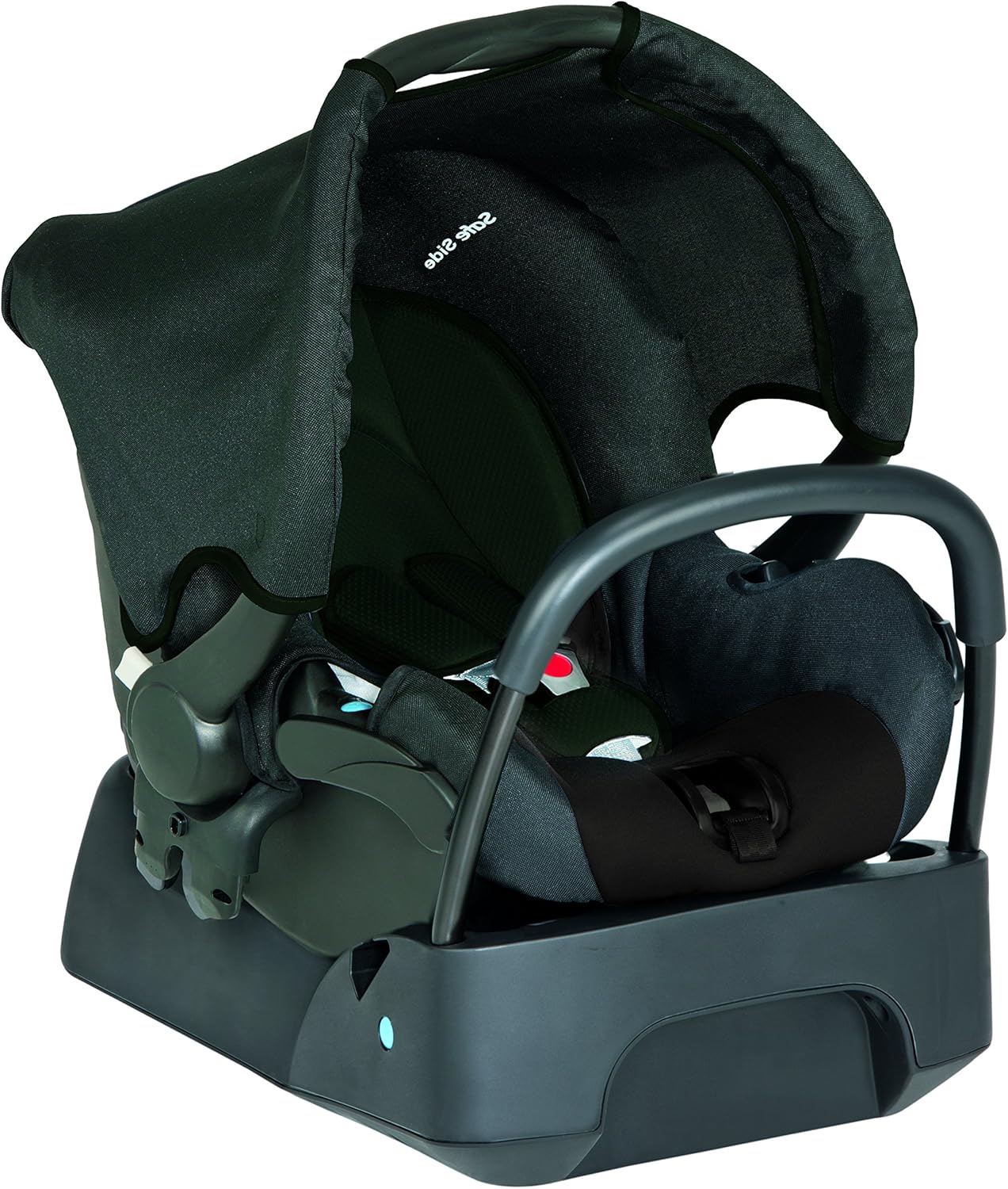 Safety 1st One Safe Newborn Baby Capsule with Stay-in-car Base, Black ...
