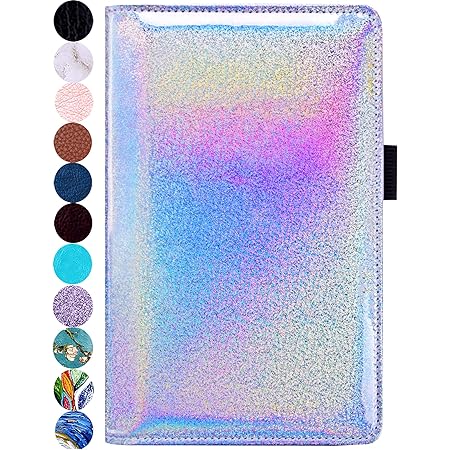 Amazon.com: Holographic Glitter Silver Server Book for Waitress Book ...