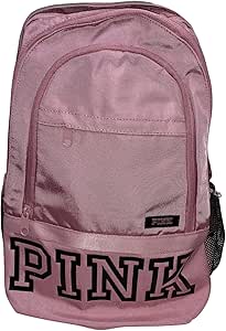 Amazon.com | Victoria's Secret Pink Collegiate Backpack Color Rose Pink ...
