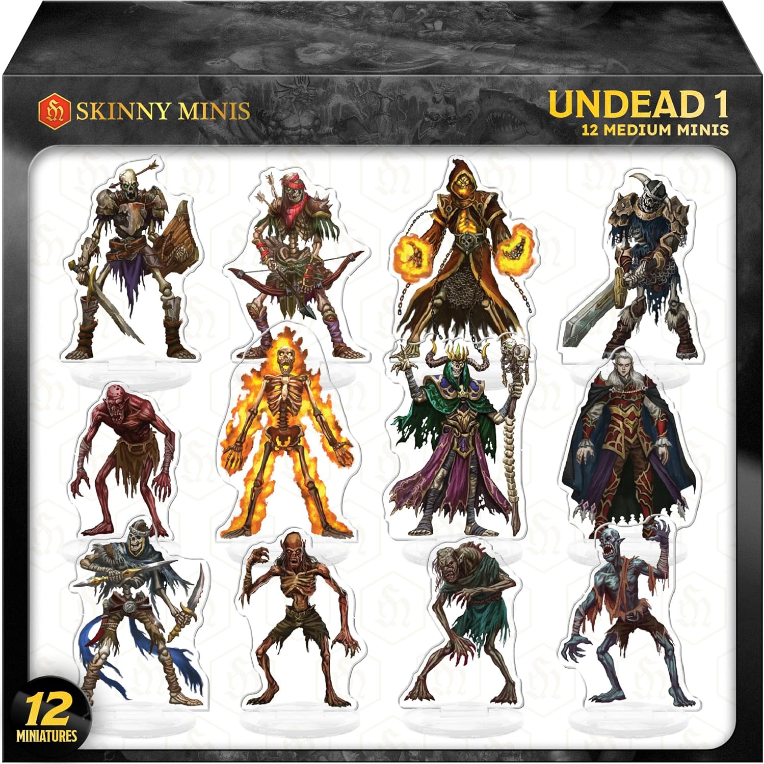 Amazon.com: Skinny Minis D&D-Compatible Miniatures for Dungeon Masters ...