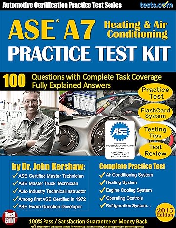 Amazon.com: ASE A7 Practice Test Kit - Automotive Certification ...