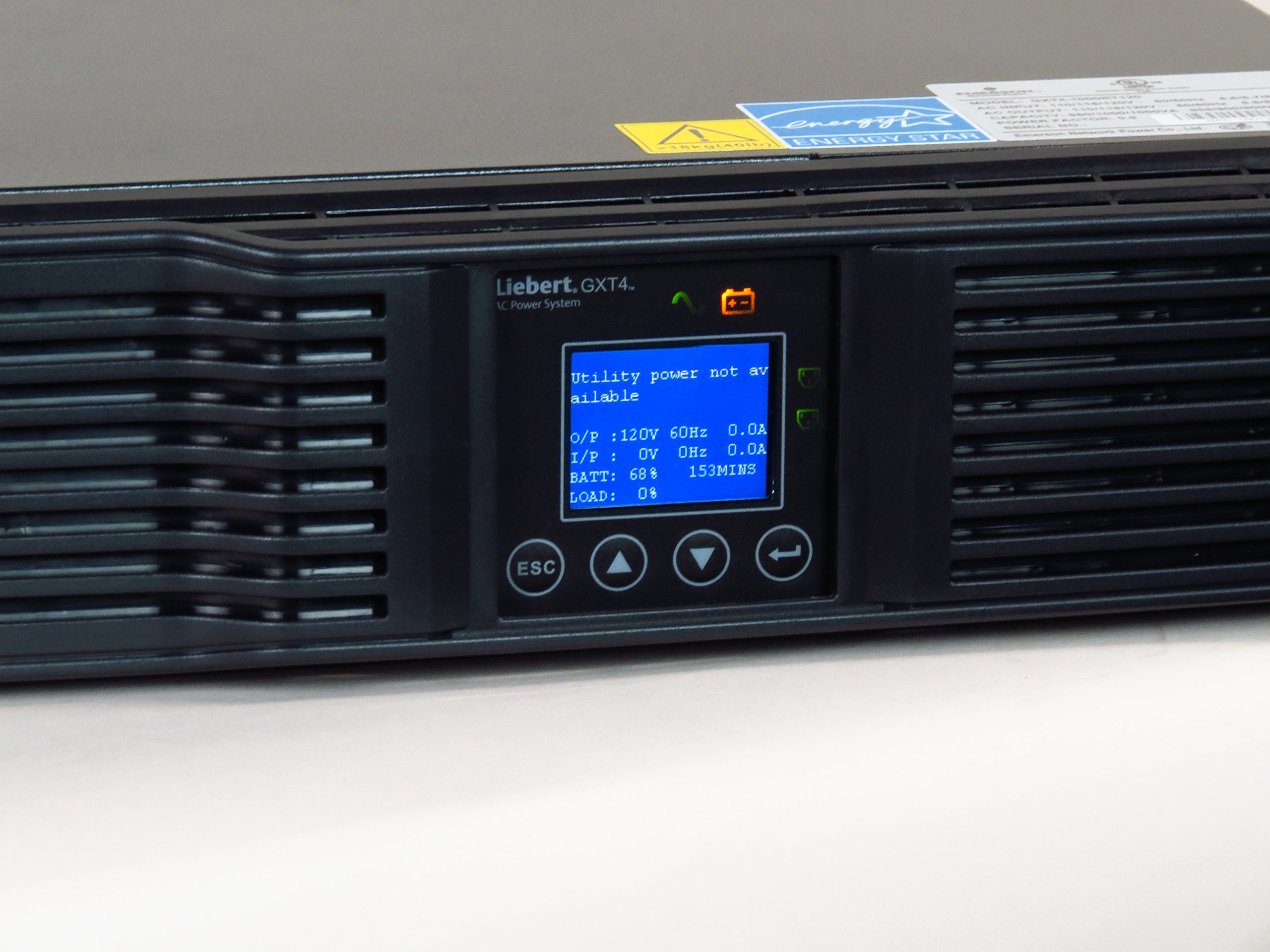 Buy Liebert GXT4 UPS 2000VA/1800W 120V, Online Double Conversion Rack ...