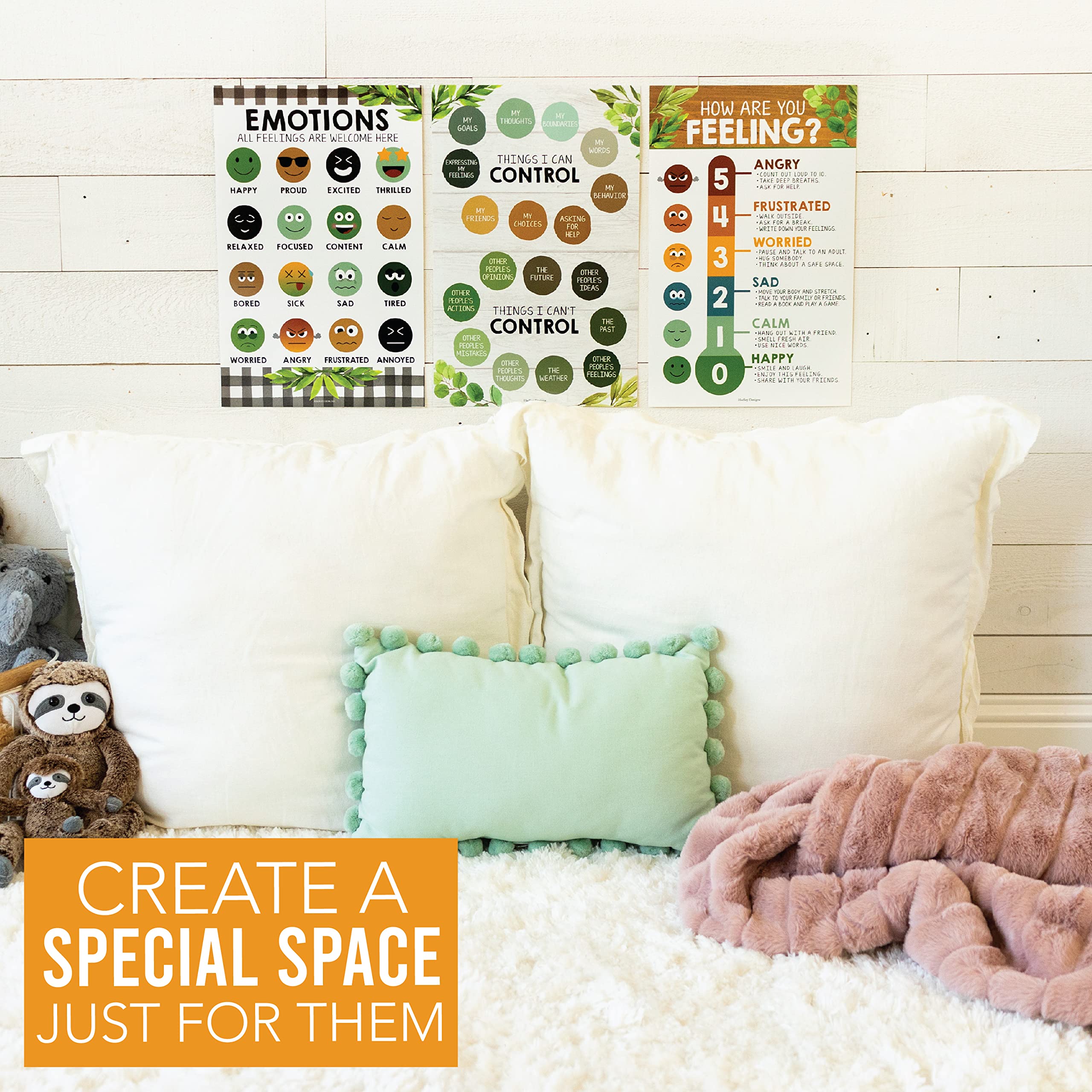 4 Farmhouse Feelings Chart For Kids Emotions Chart For Kids ...