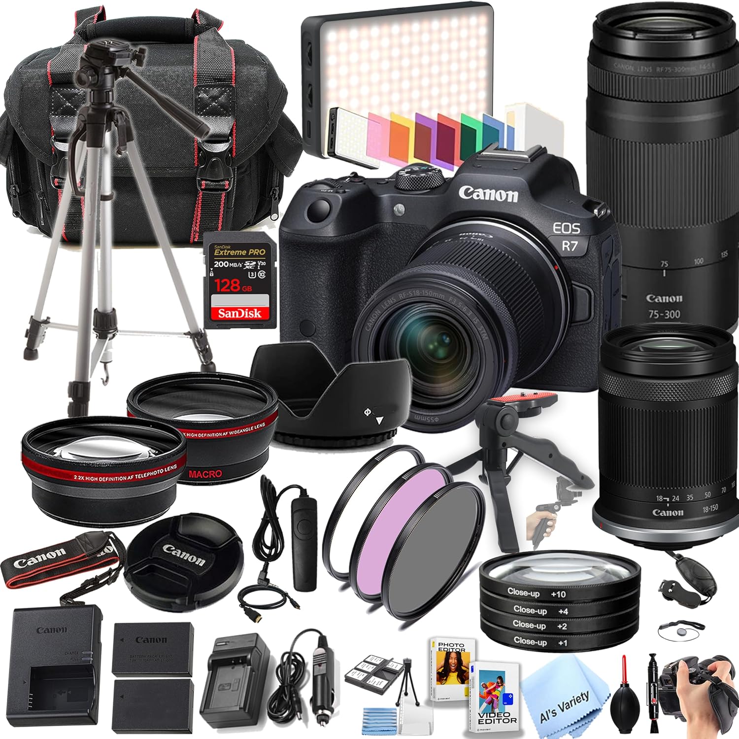 Amazon.com : Canon EOS R7 32.5MP APS-C CMOS Sensor Mirrorless Camera ...
