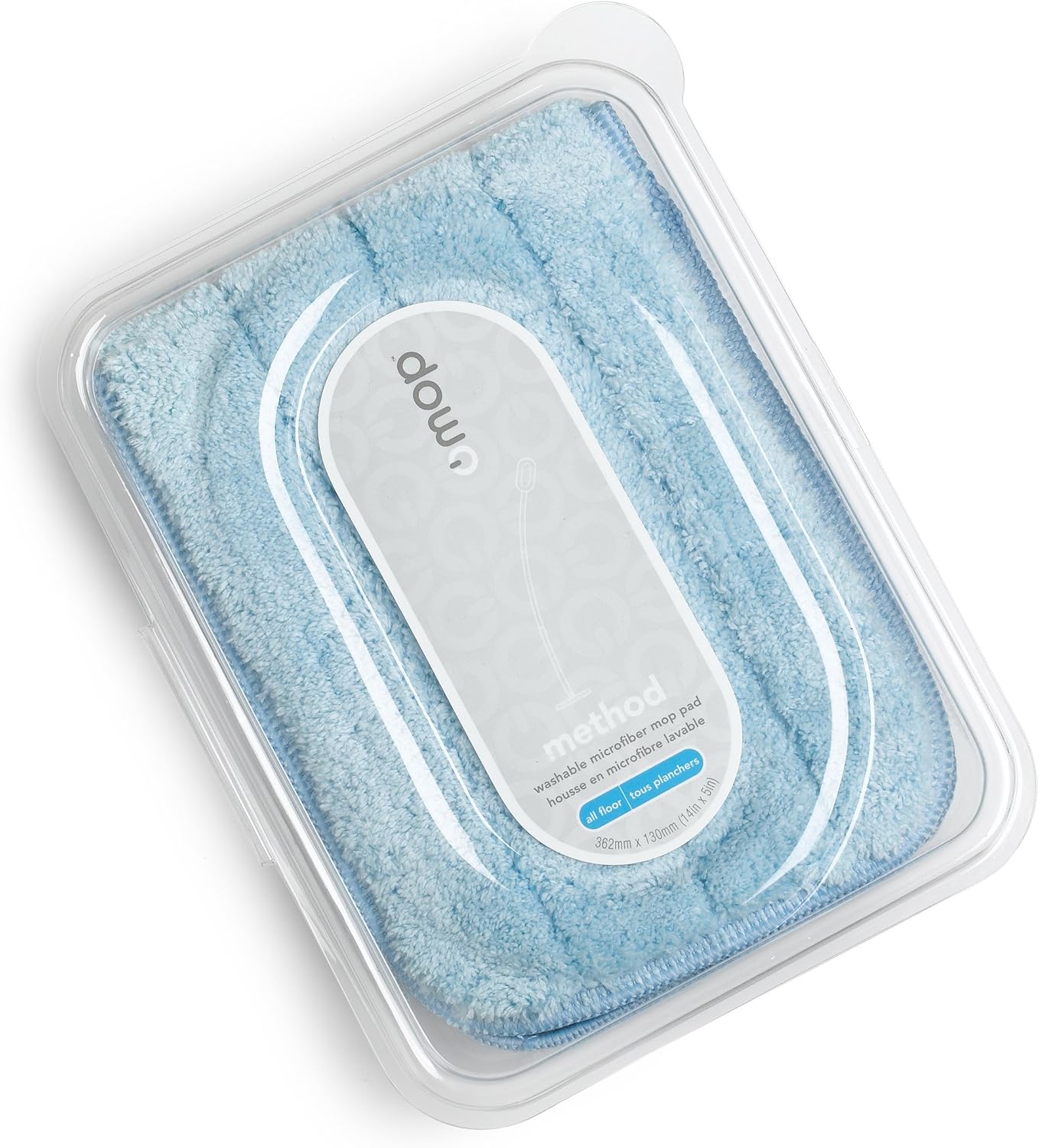 Amazon.com: method O Mop All Floor Microfiber Cloths, 1-Count Reusable ...