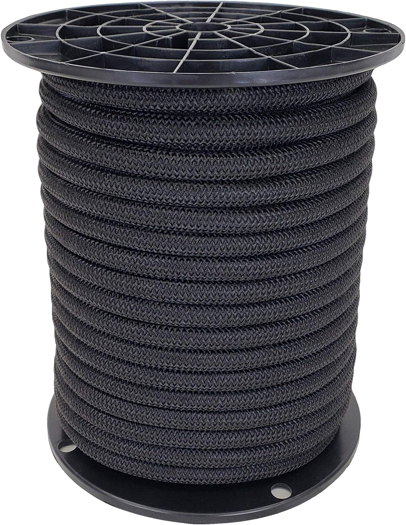 3/8 inch Black Polyester Bungee/Shock Cord - 100 Foot Spool | Marine ...