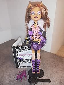 Amazon.com: Monster High Muñeca Lobo Clawdeen : Juguetes y Juegos