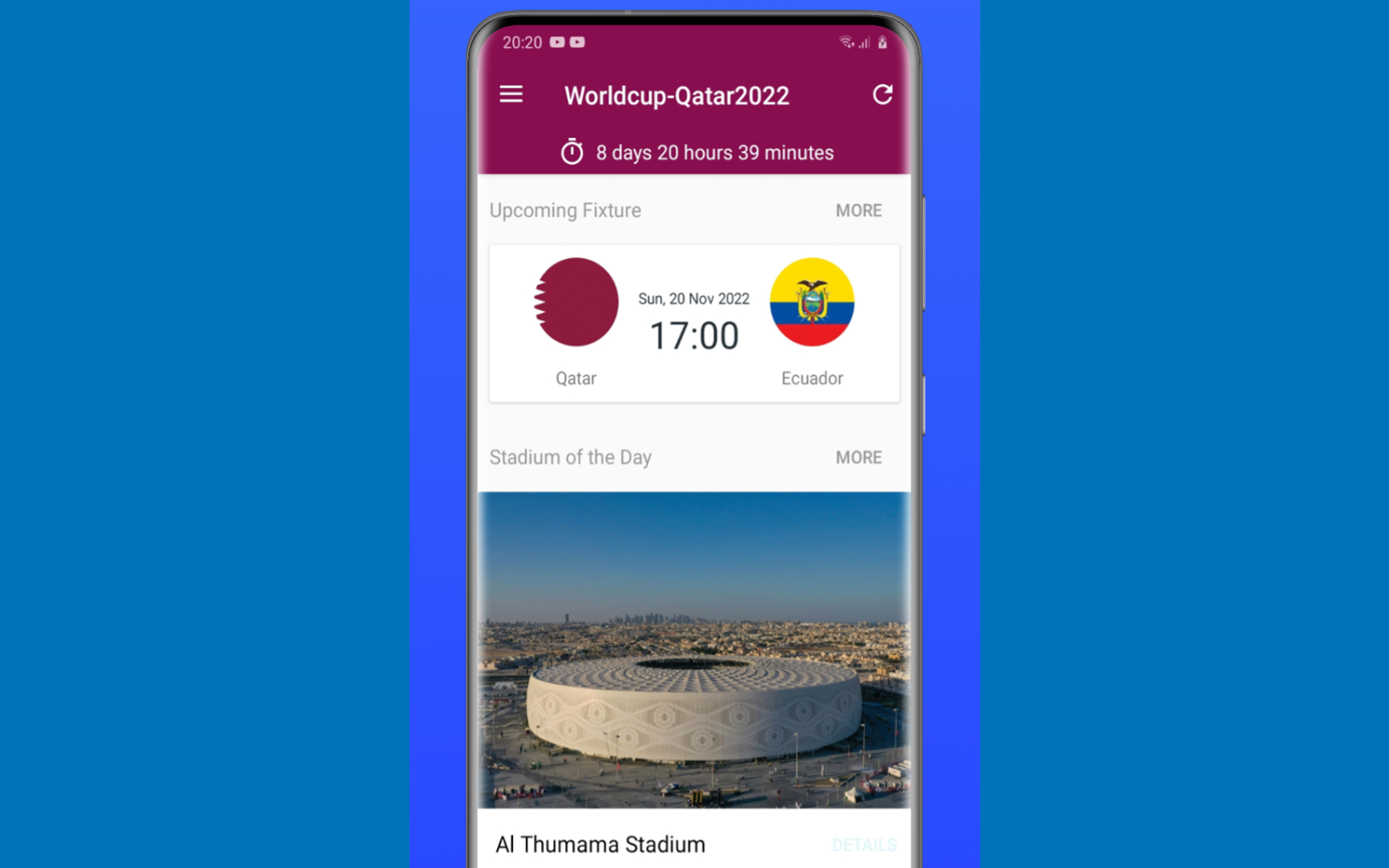 Worldcup-Qatar2022 - App on Amazon Appstore