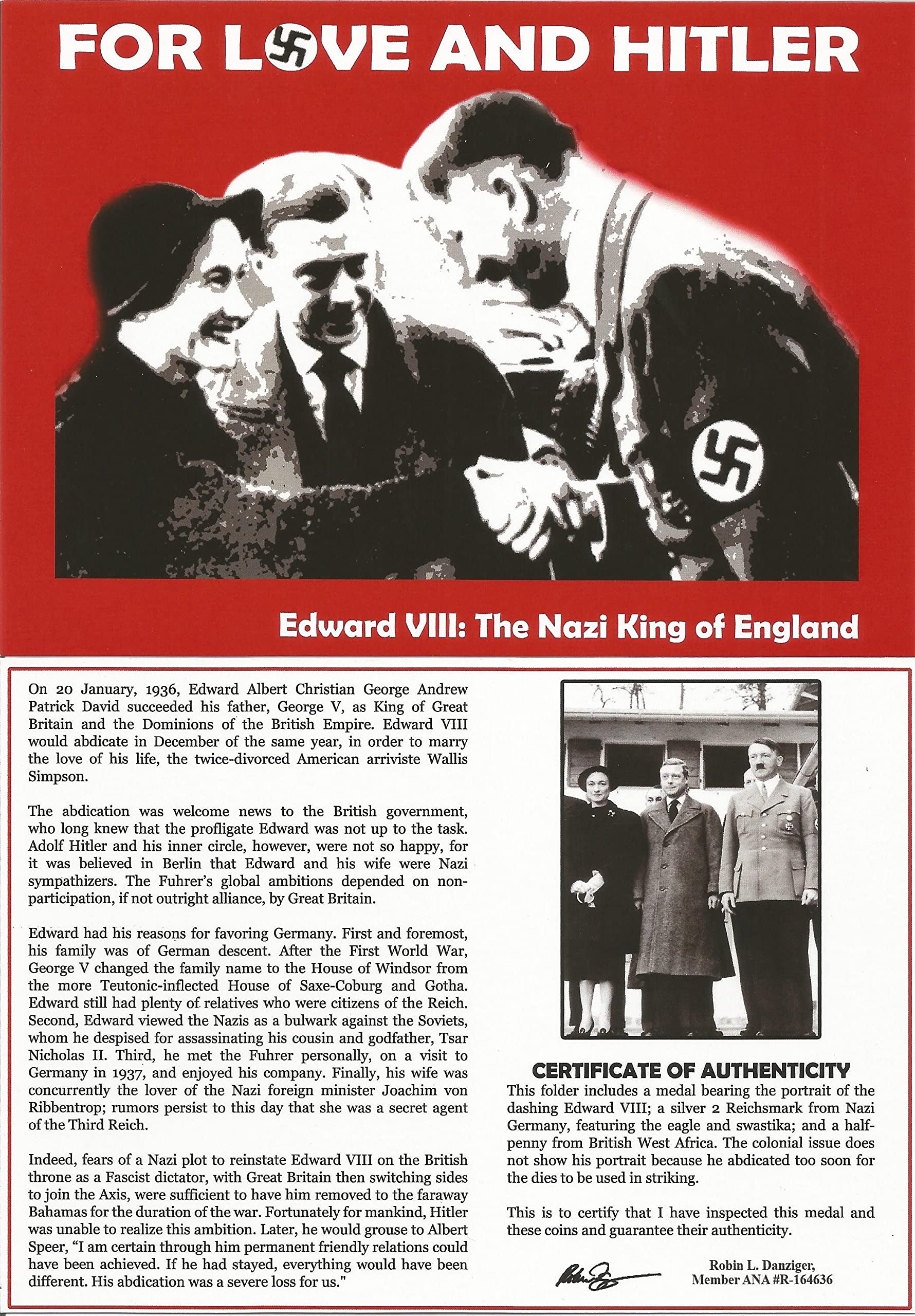 Buy 1937 A Adolf Hitler Nazi Coins (For the love of Hitler) Reichsmark ...