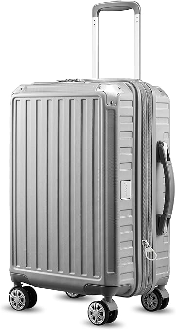 Amazon.com | LUGGEX Carry On Luggage 22x14x9 Airline Approved, PC ...